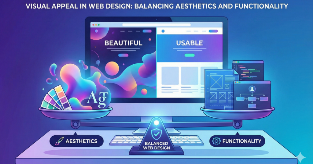 Visual Appeal in Web Design: Aesthetic Meets Function